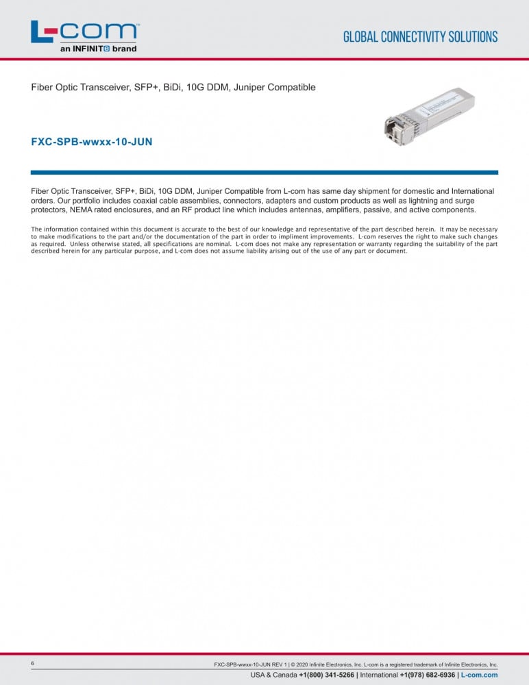 FXC-SPB-2310-10-JUN datasheet page 6