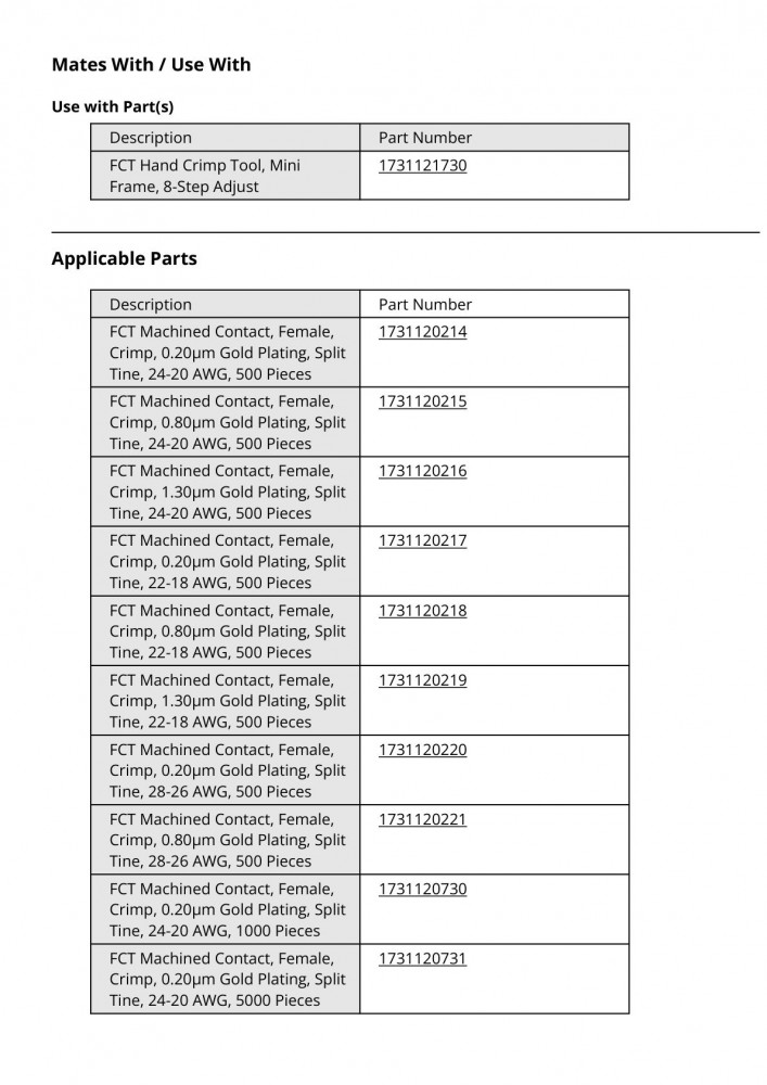 MOLEX 1731121763 drawing page 3