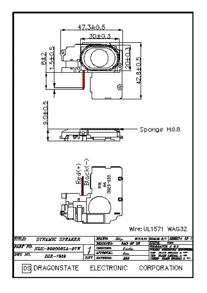 HDK-302008ZA-27W reliability test page