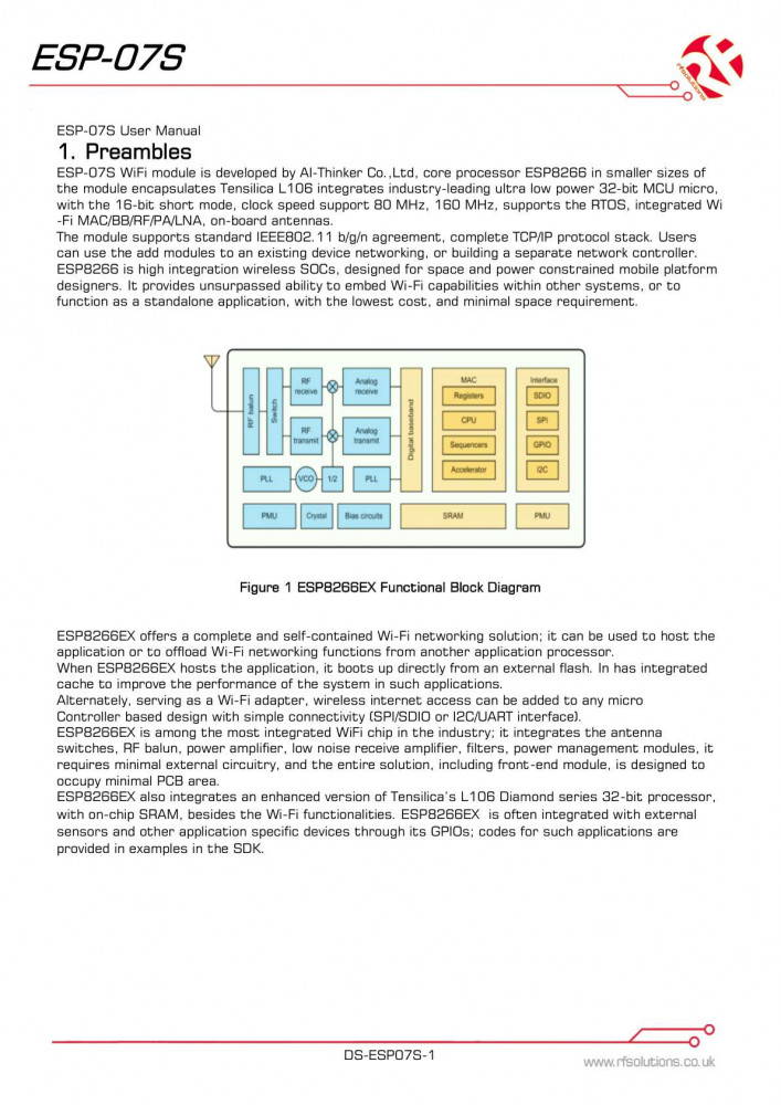 ESP-07S manual page 4