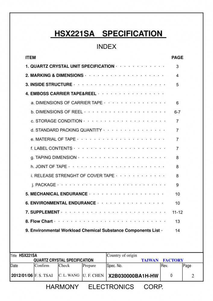 X2B030000BA1H-HW specification page 2