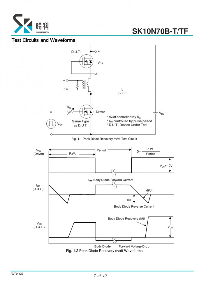 SK10N70B-TF datasheet page 7
