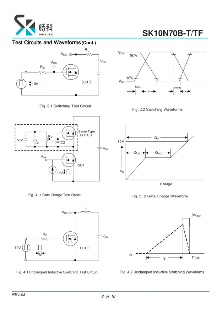 SK10N70B-TF datasheet page 8
