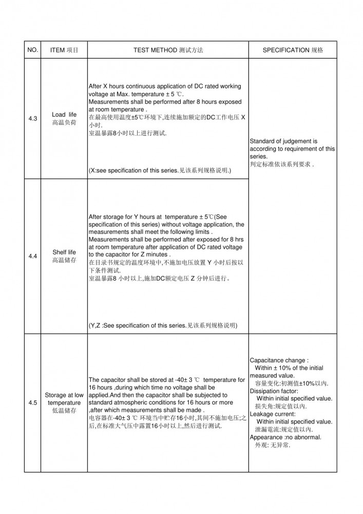 Chengx ZF Series document page 10
