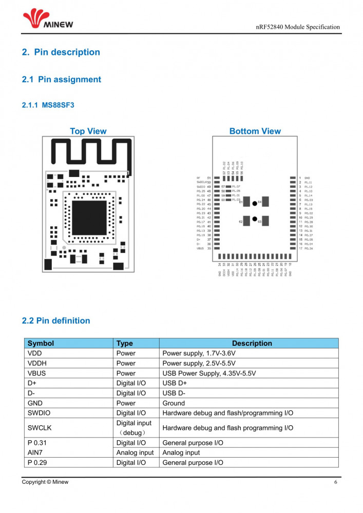 MS88SF3 datasheet page 6