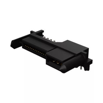 EXTreme LPHPower Receptacle Header, Right-Angle, 2 Power Contacts, 28 Signal Contacts, Select Gold (Au) Plating, for 2.36mm Thick PC Board, with Guide Posts and Press-fit Plastic Pegs for sale