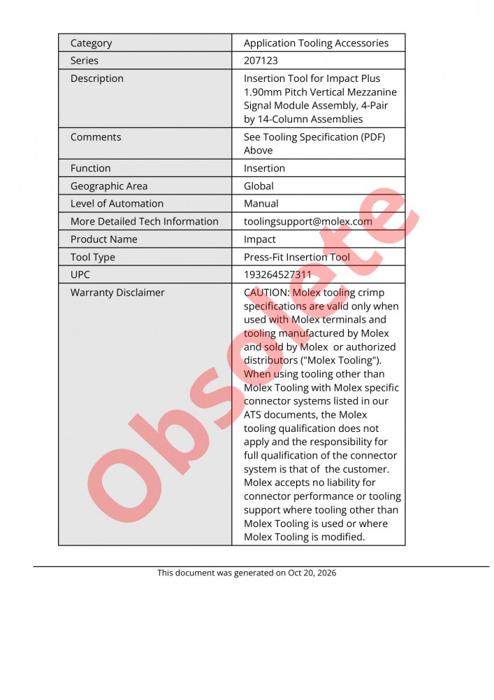 Tooling document image, page 2