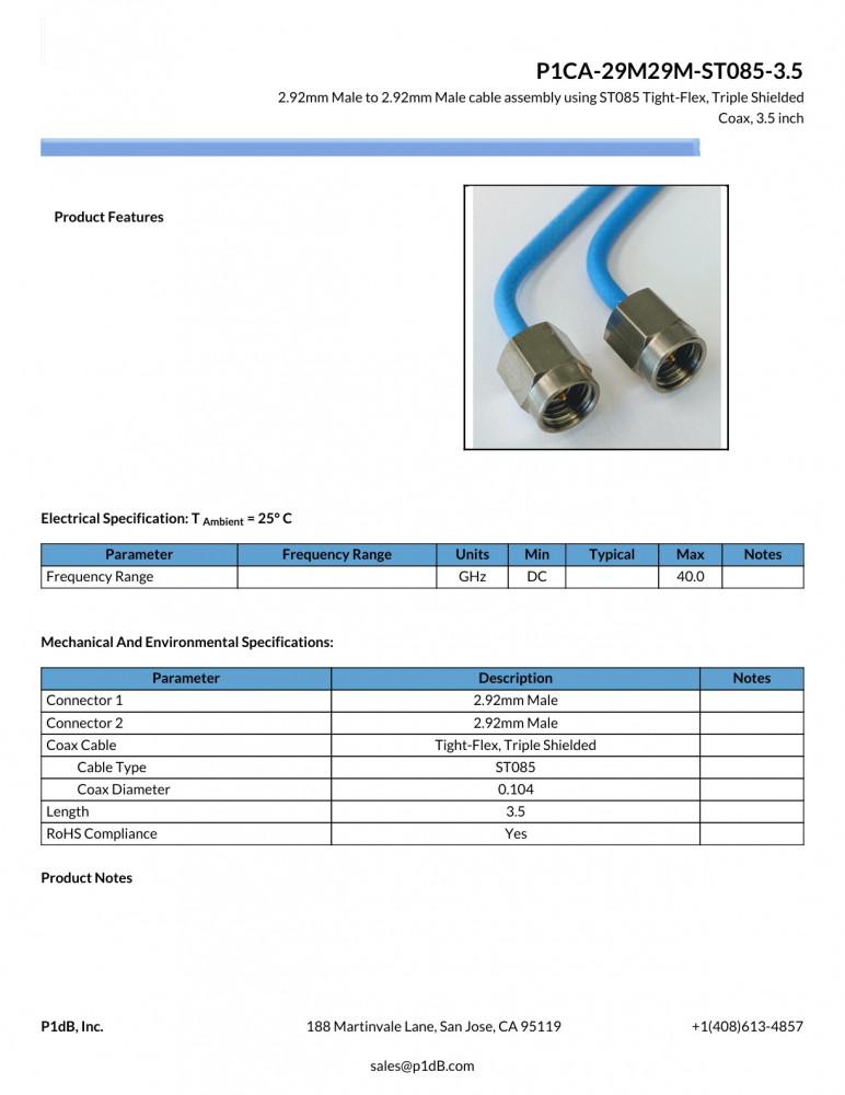 P1CA-29M29M-ST085-3.5 product document preview