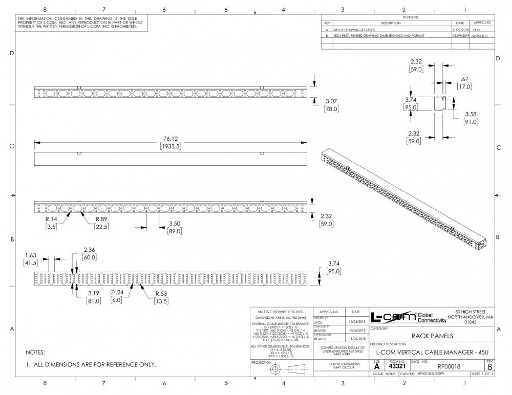 L-com RP00018 technical document preview