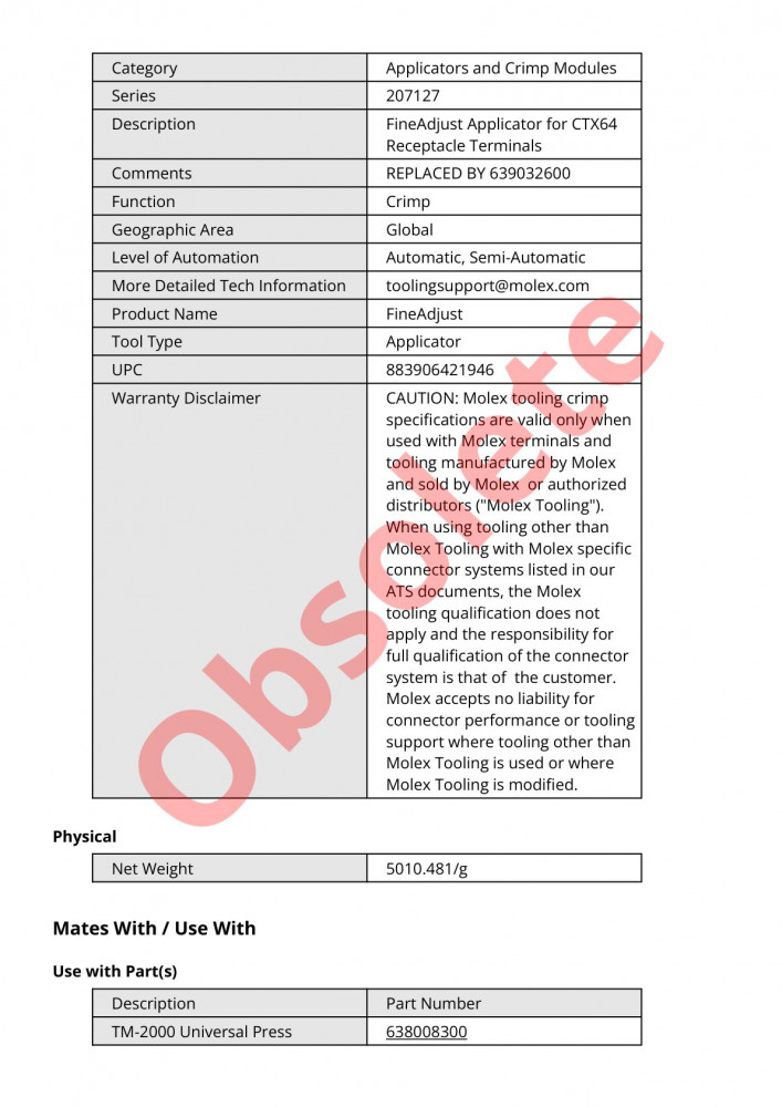 Product document page 2