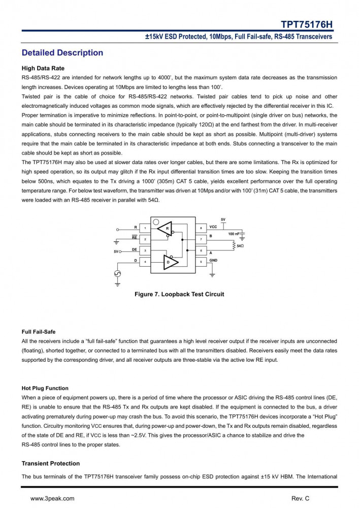 TPT75176H-VS1R datasheet page 9