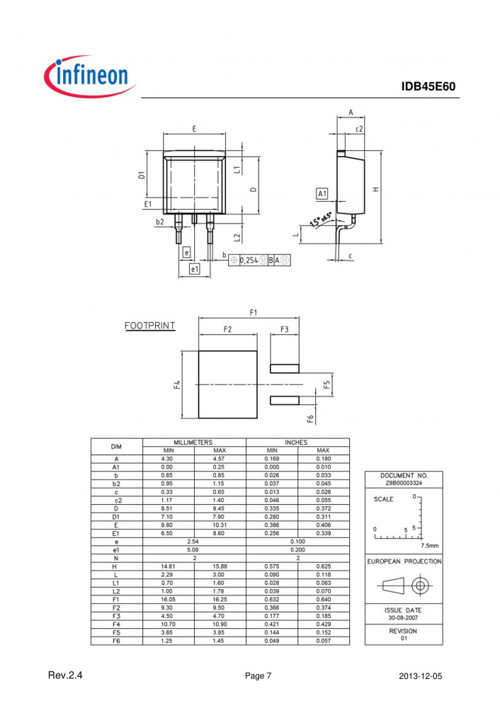 IDB45E60 datasheet page 7