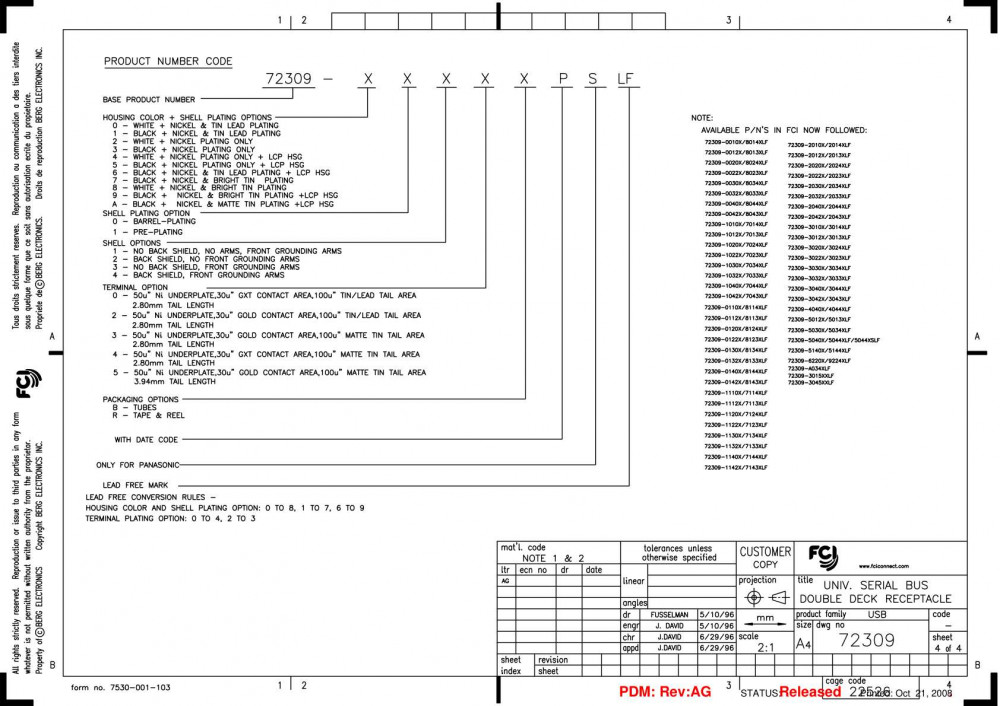 72309-3045RPLF technical drawing page 4