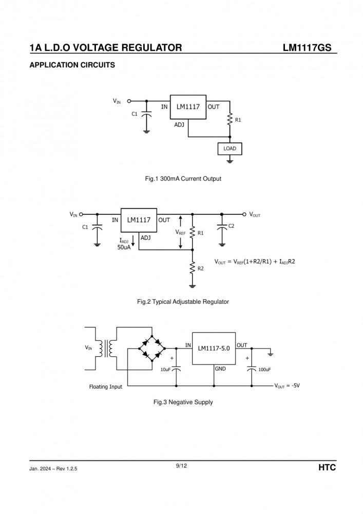 LM1117GS datasheet page 9