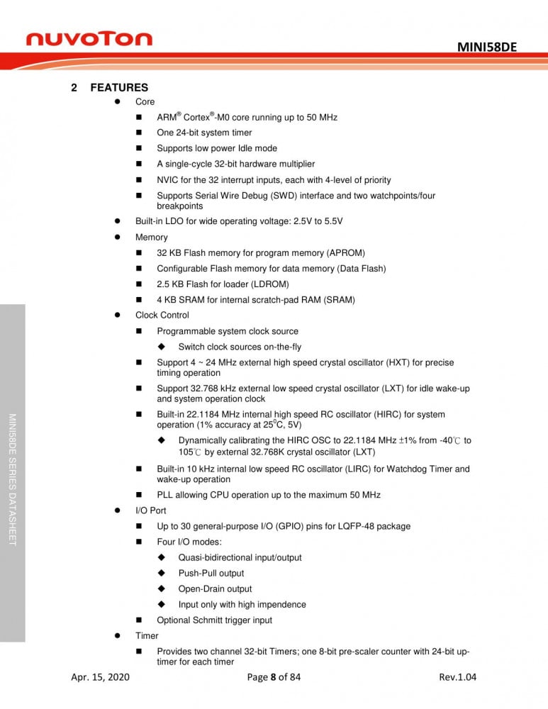 HL008 datasheet page 8