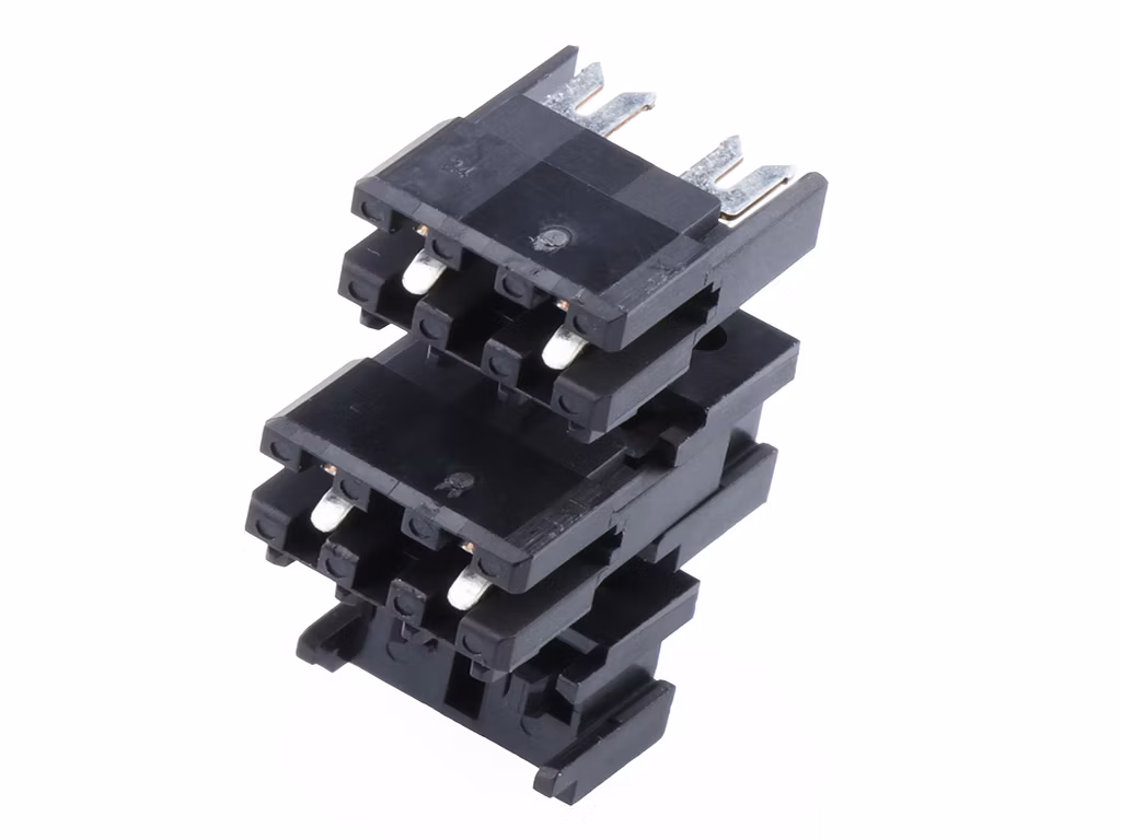 5.00mm R-Power RAST Female Connector, 10.0A, Tin Plated, 2 Circuits, UL94-V2, Fully Coded, Open End Walls, Natural