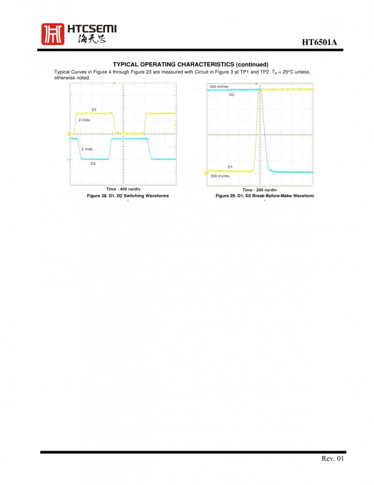 HT6501ARTZ datasheet page 9