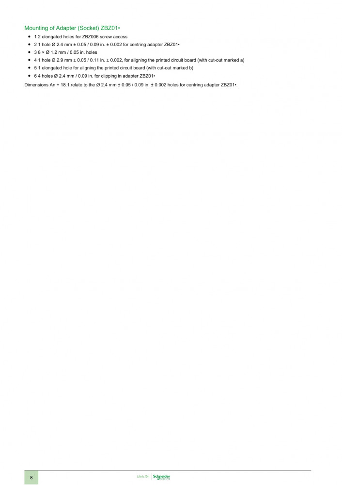 ZB5AG3 technical document page 8