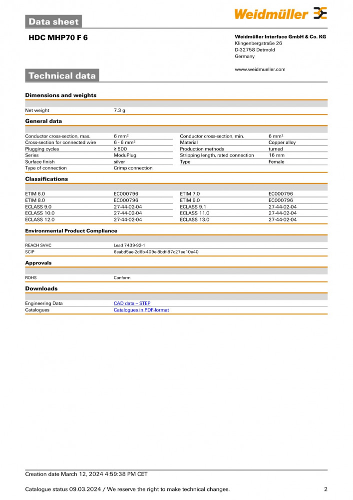 HDC MHP70 F 6 document page 2