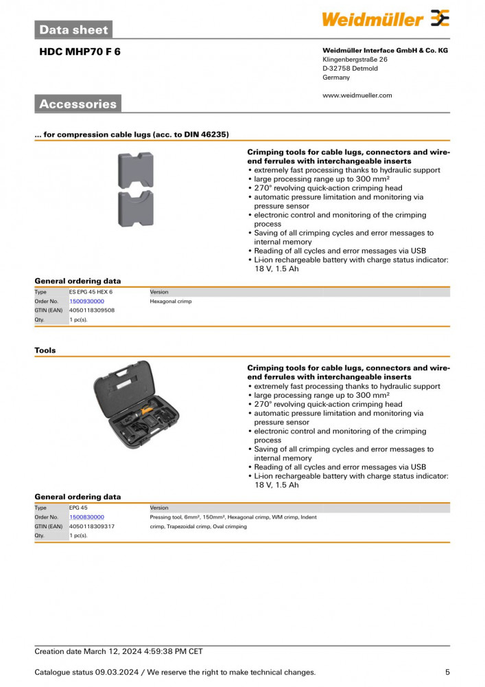 HDC MHP70 F 6 document page 5