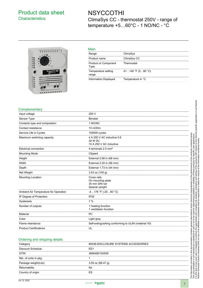 NSYCCOTHI technical document page 1