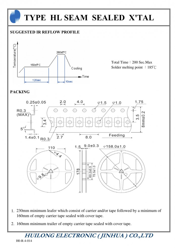 HL12000235 specification page 6