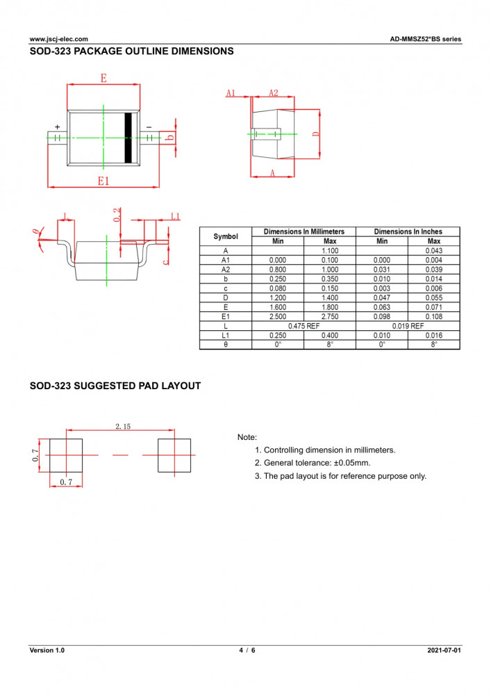 AD-MMSZ5252BS datasheet page 4