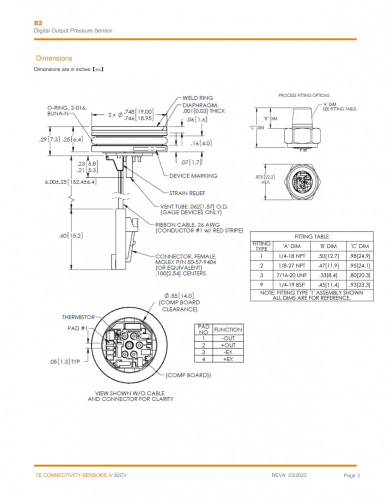 82CV-015G-R technical document page 3
