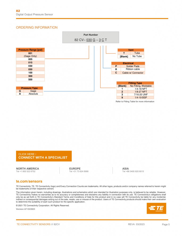 82CV-015G-R technical document page 5