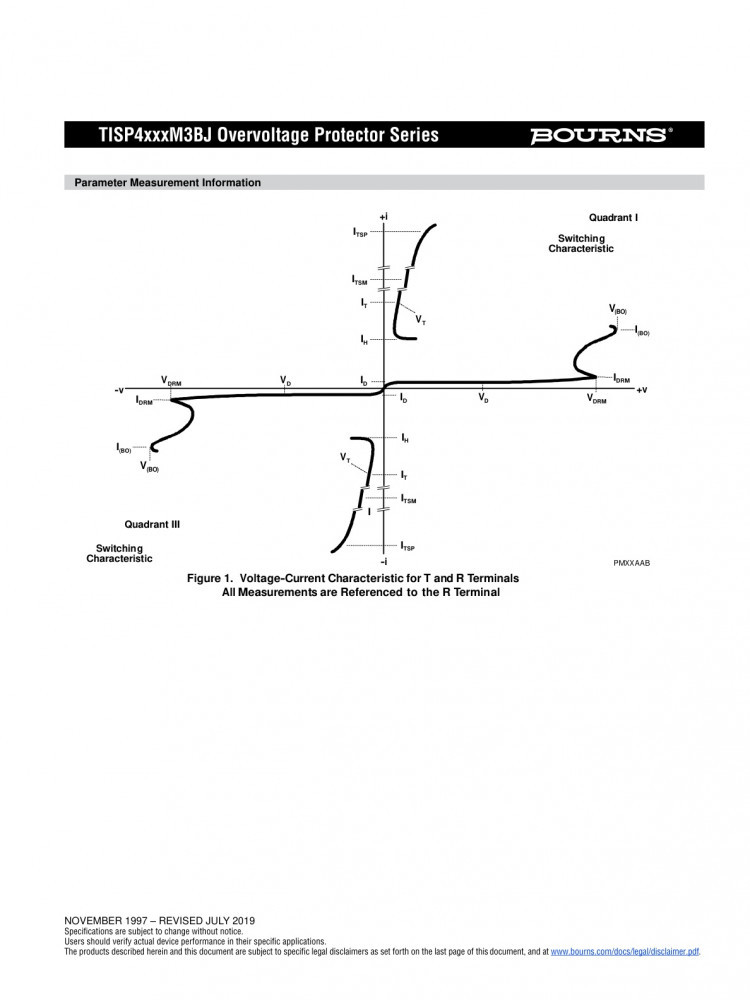 BOURNS TISP4xxxM3BJ datasheet page 5