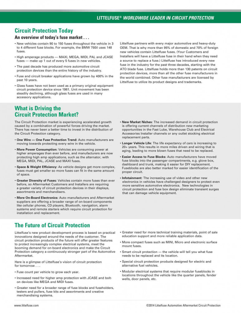 Littelfuse catalog page 2