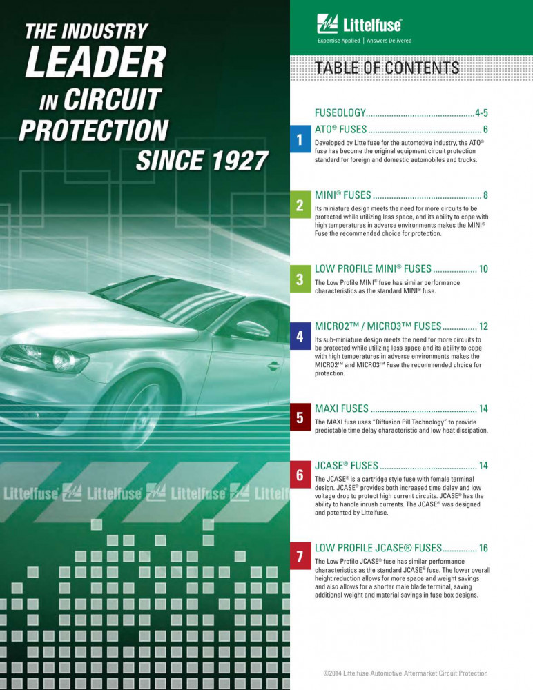 Littelfuse catalog page 4