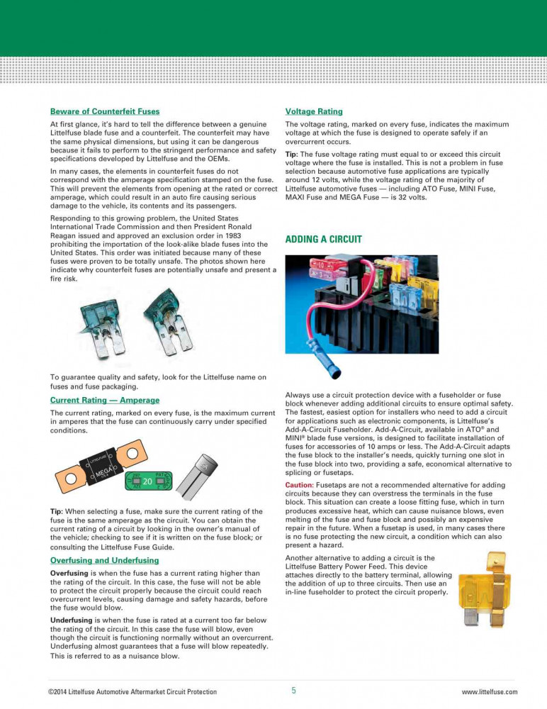 Littelfuse catalog page 7
