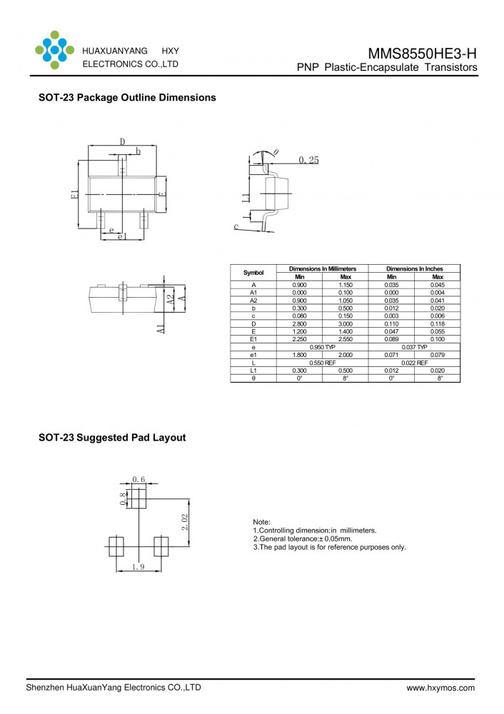 MMS8550HE3-H-HXY datasheet page 4