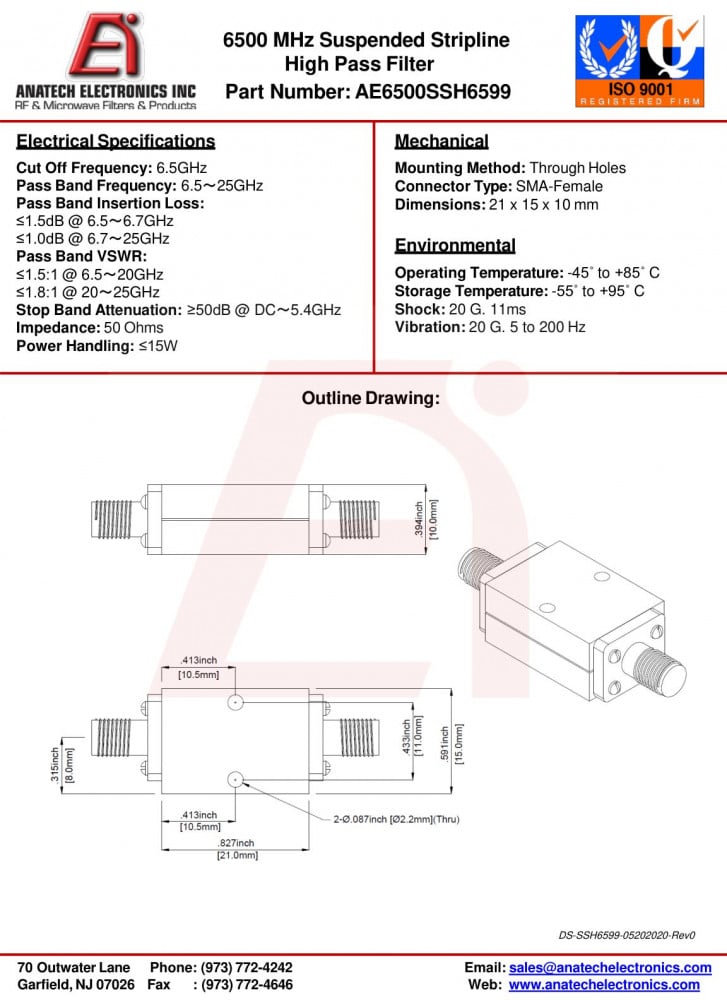 AE6500SSH6599 technical document page 1