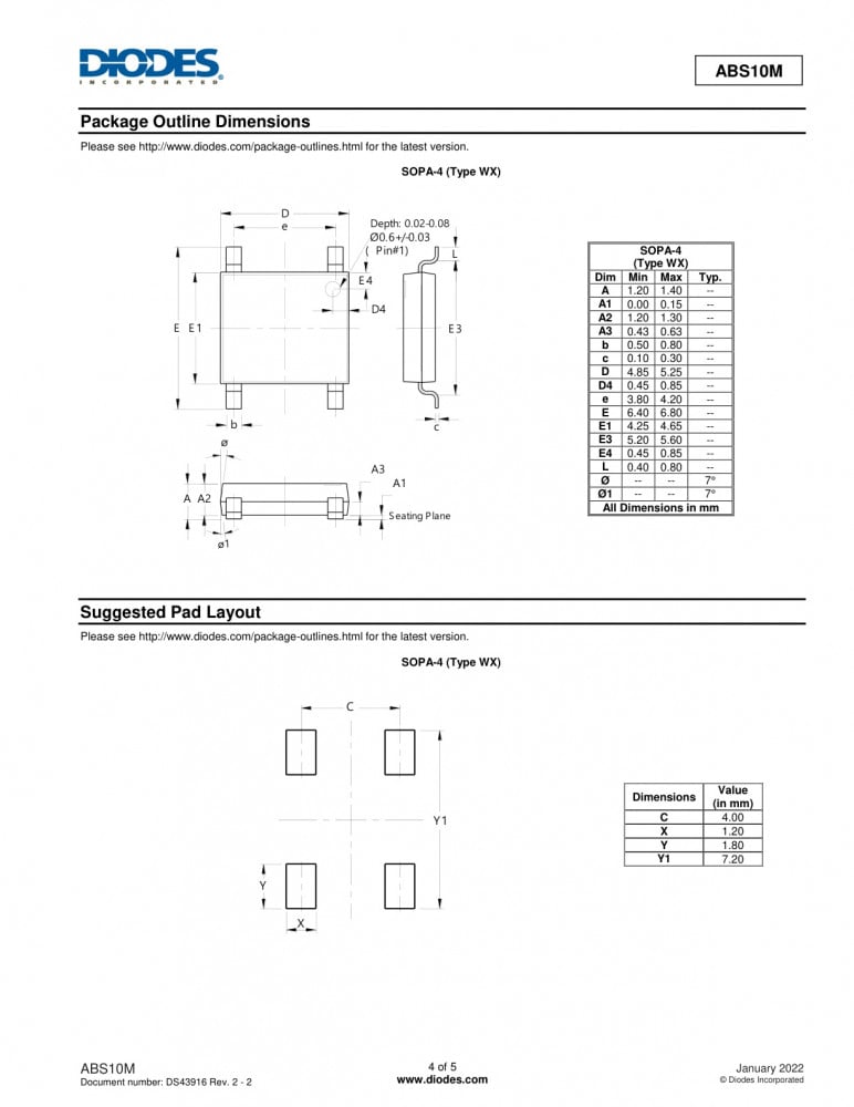 ABS10M-13 datasheet page 4