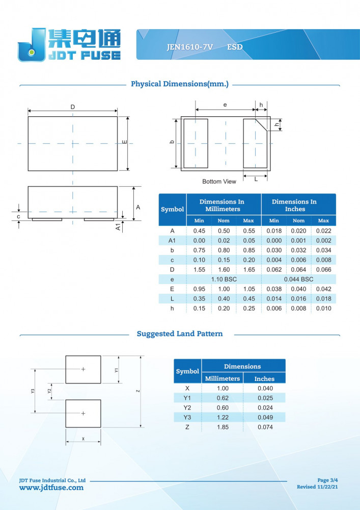 JEN1610-7V datasheet page 4