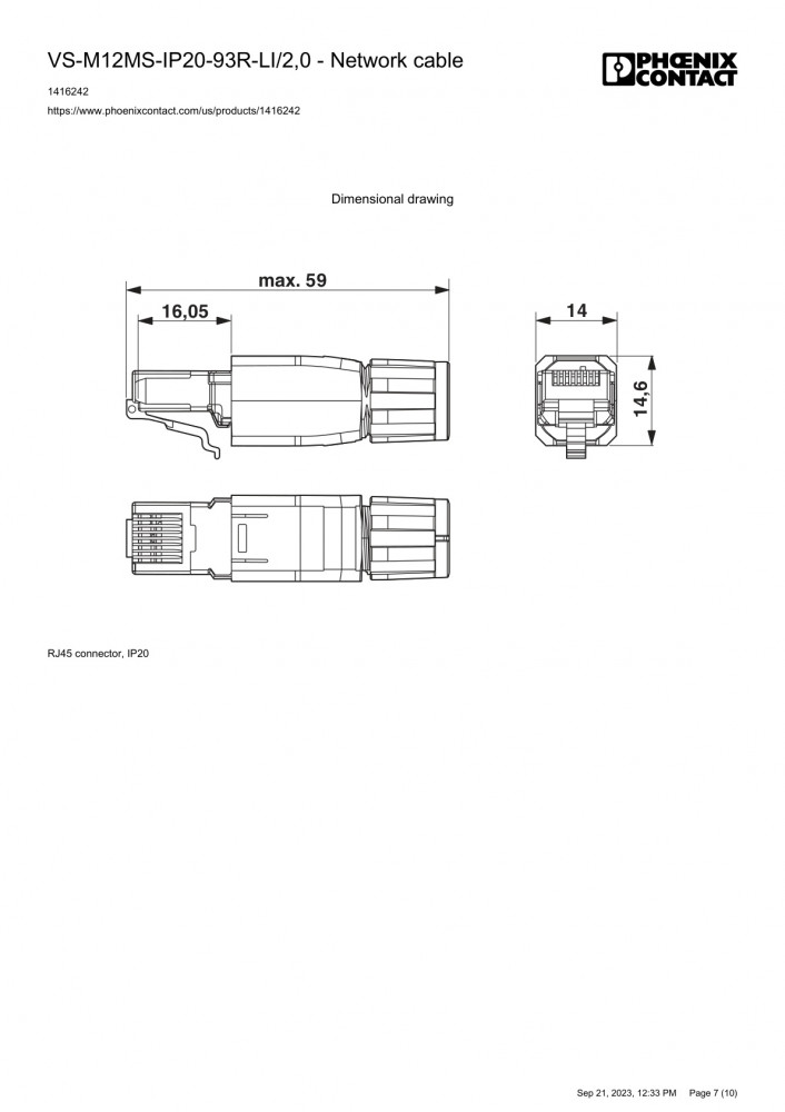 Phoenix Contact 1416242 documentation page 7