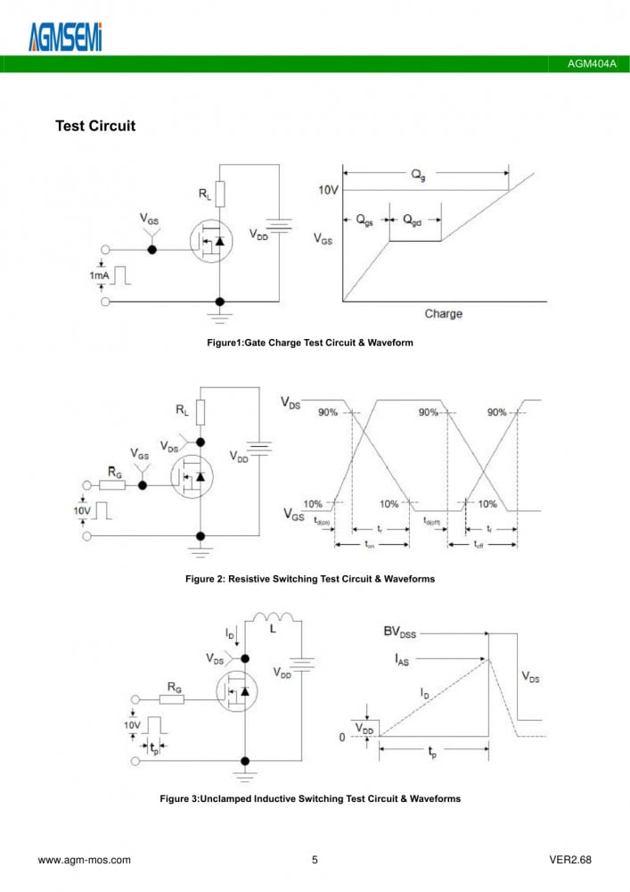 AGM404A datasheet page 5