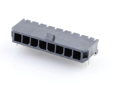 Sabre Plug Housing, 7.50mm Pitch, UL 94V-2, 5 Circuits, Natural