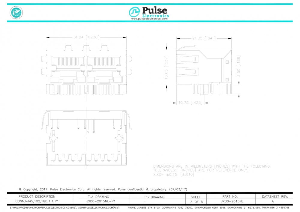 JXD0-2015NL datasheet page 3