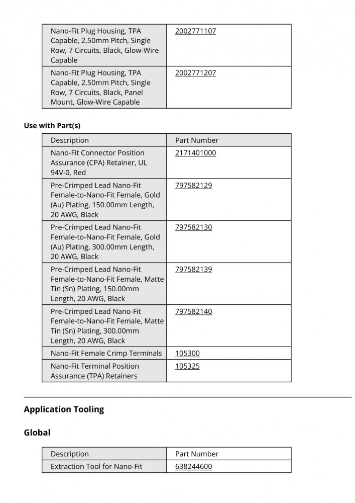 Nano-Fit specification page 6