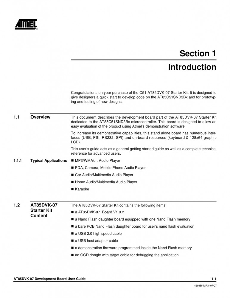 AT85DVK-07 guide page 4