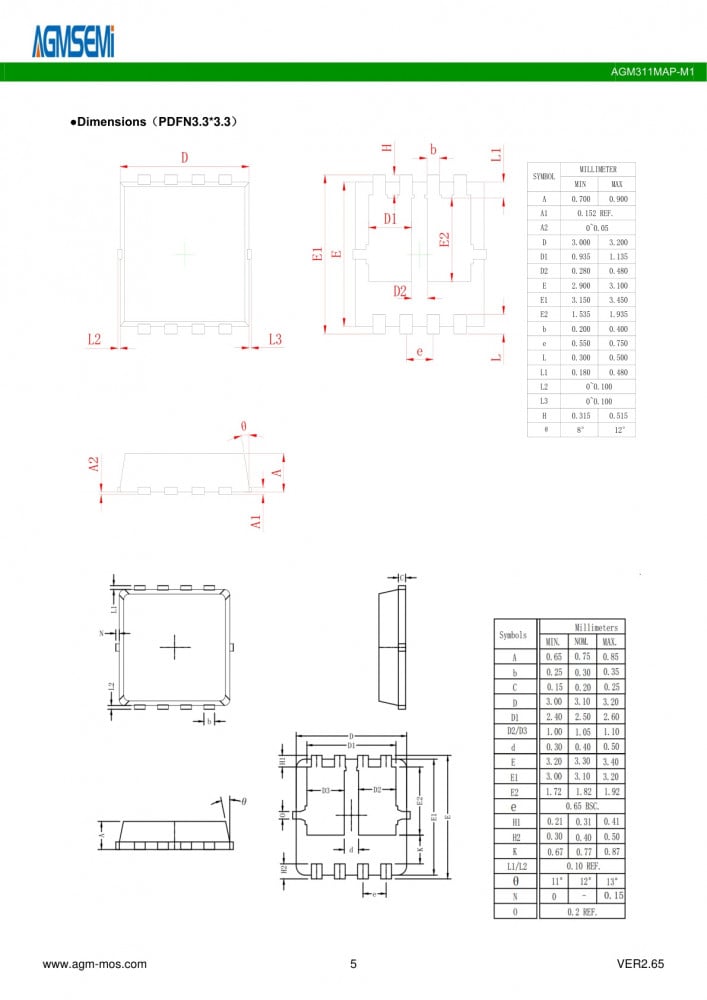 AGM311MAP-M1 datasheet page 5