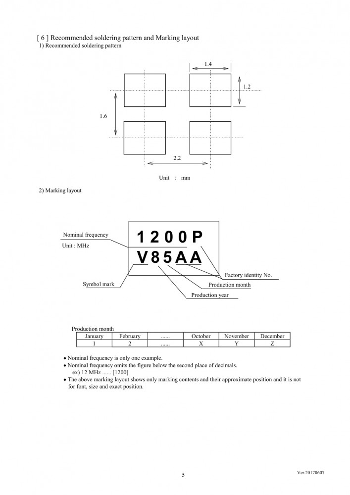 EPSON FA-238V specification page 6