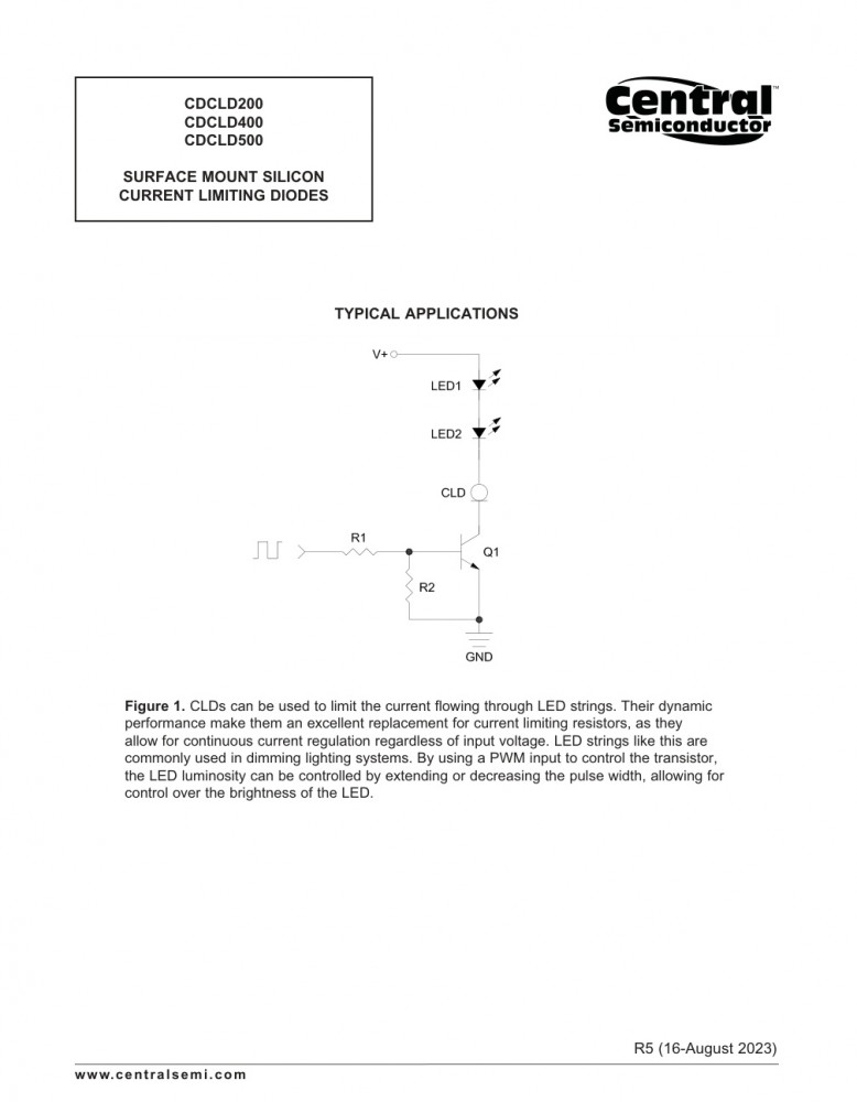 Central CDCLD200 TR13 datasheet page 4