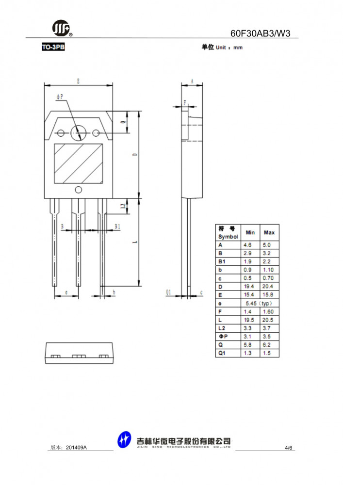 60F30AB3 datasheet page 4