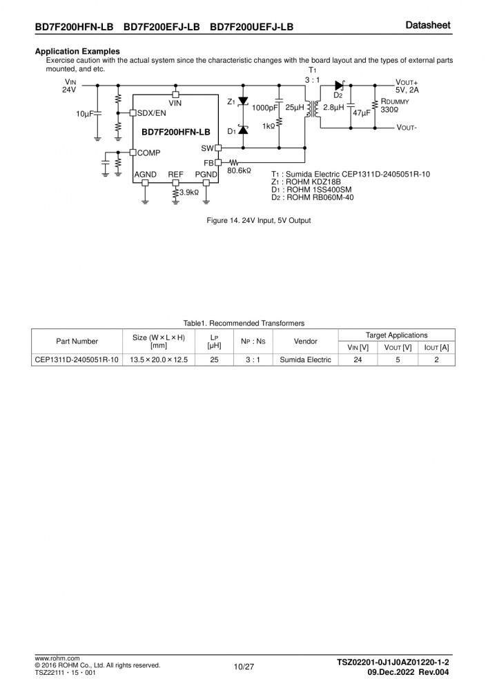 BD7F200HFN-LB datasheet page 10