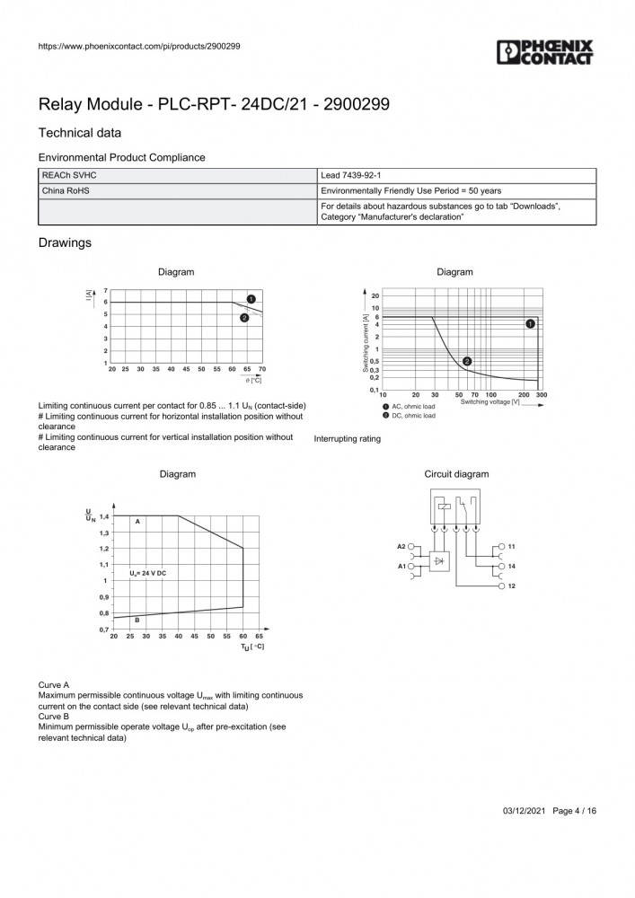 Phoenix Contact 2900299 technical document page 4
