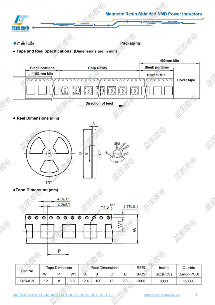 SNR4030 datasheet page 4